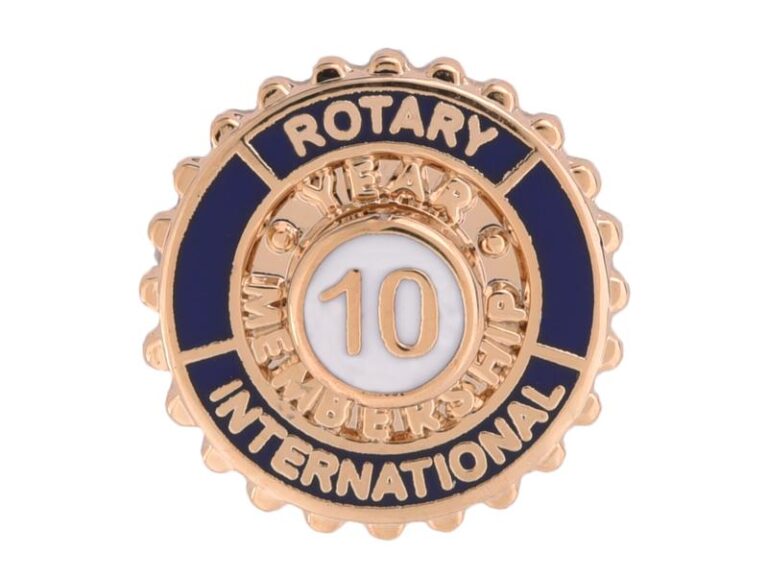 Anniversary Pins – Rotary International by jef.dk