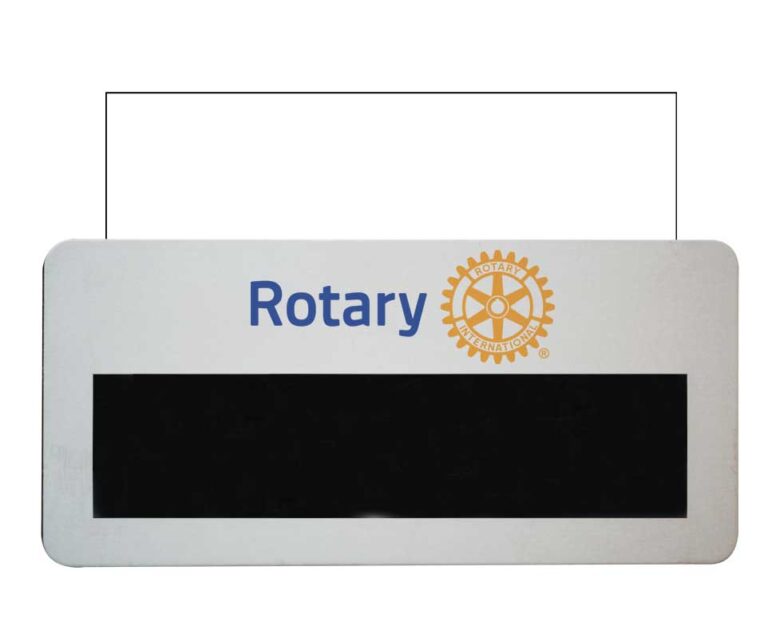 Window Name Tag - Webshop - Rotary International by jef.dk